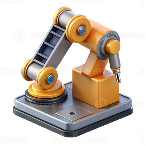 Extraordinary Vintage A Robotic Arm Assembling A Microchip Precise Movements Factory Setting