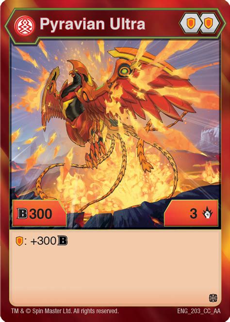 Pyrus Pyravian Ultra Age Of Aurelus The Bakugan Wiki