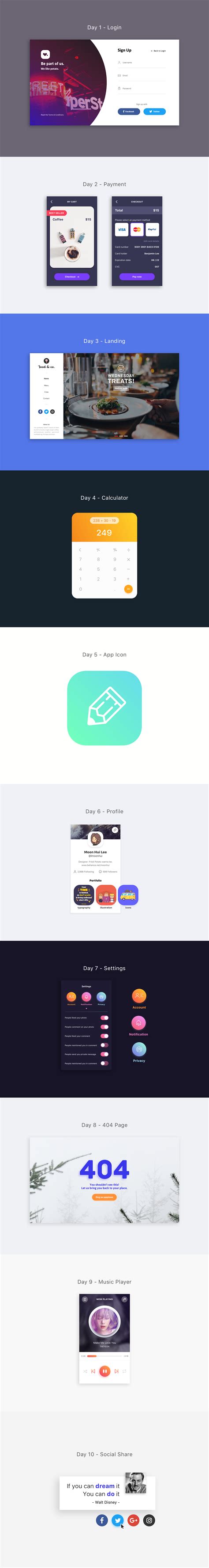 DAILY UI DAY TO On Behance DAILY UI DAY TO On Behance