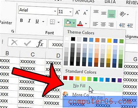 Jak Usunąć Cieniowanie Komórek W Programie Excel 2013