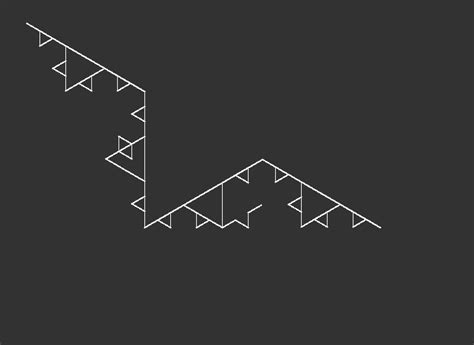 How To Draw A Koch Curve In Python