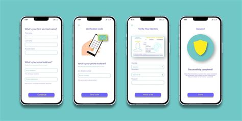 Premium Vector Ui Design Template For A Kyc Flow For New Users For A