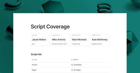 How To Write Script Coverage According To Hollywood Pros Assemble