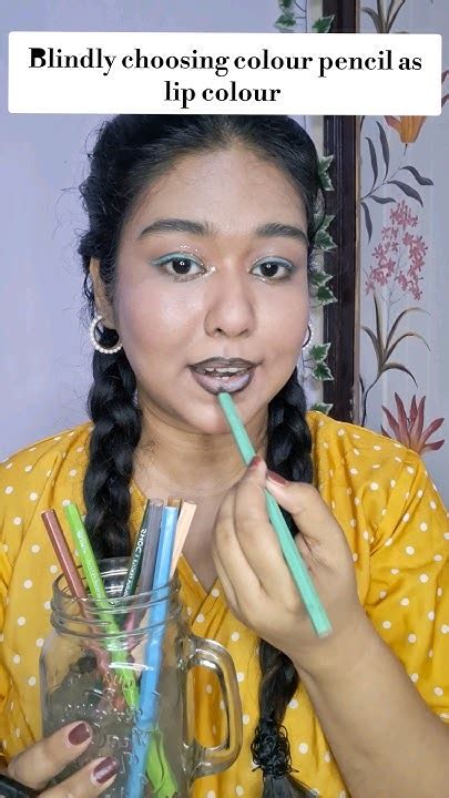 Blindly Choosing Lip Colour 💚😍 Ytshorts Shorts Viralhacks Fyp Youtube