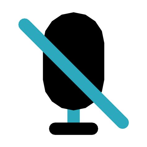 Microphone Disable Vector Svg Icon Svg Repo