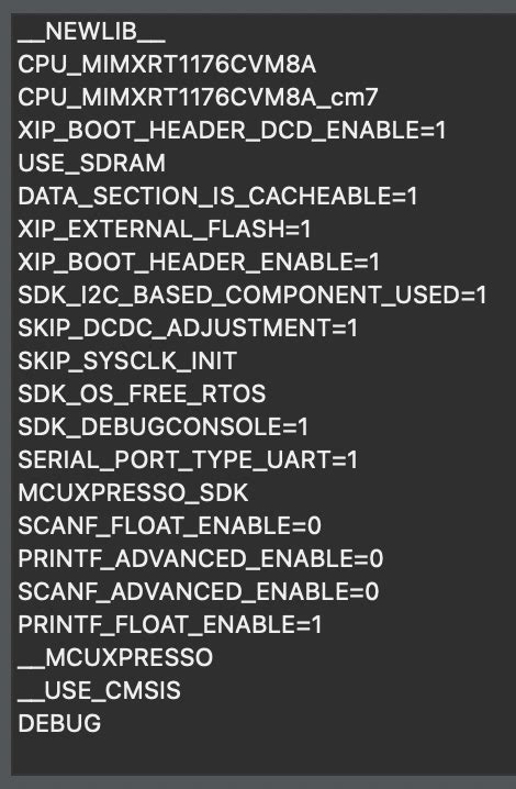 solved issues when using sdram for general data storage on i mxrt1176