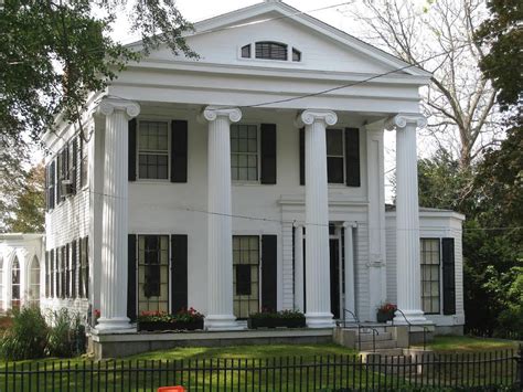 Greek Revival Architecture Characteristics Worcesters Greek Revival