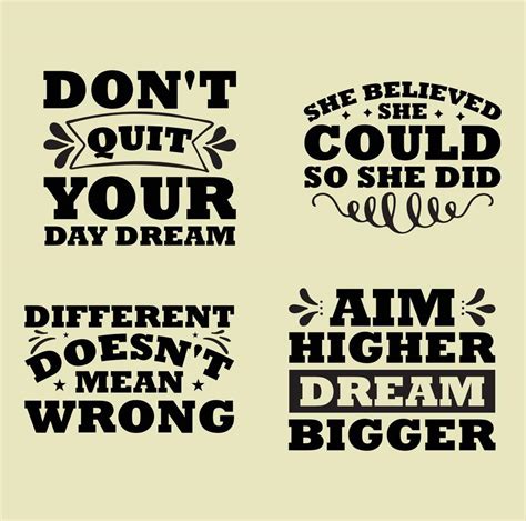 Positive Quotes T Shirt Design 22016267 Vector Art At Vecteezy