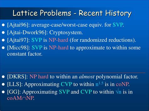 Ppt Lattice Salad Powerpoint Presentation Free Download Id3735602