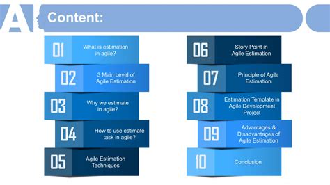 Agile Estimating Technique Pptx
