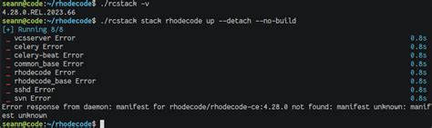 New Rhodecode Installer Using Docker Announcements Rhodecode