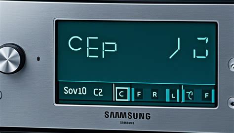 How To Fix Samsung Stove Code C F2
