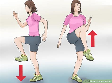 How To Sprint Faster With Pictures WikiHow