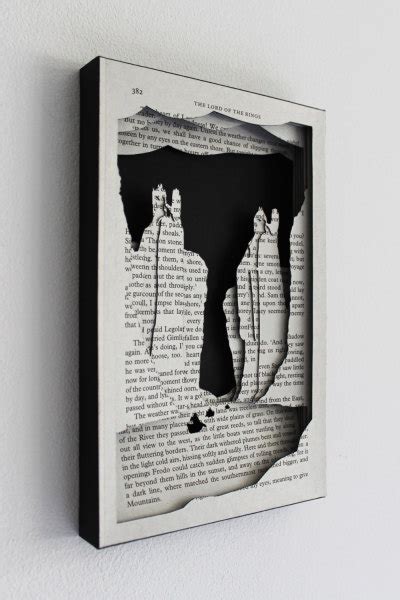 Hand Cut Silhouette Scenes From Middle Earth Cre Tumbex