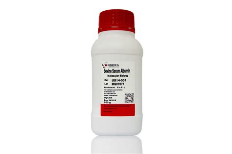 牛血清白蛋白BSA分子生物学级lonsera价格 详情介绍 960化工网 960化工网