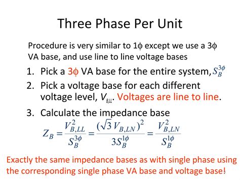 Per Unit System PPT Physics Science