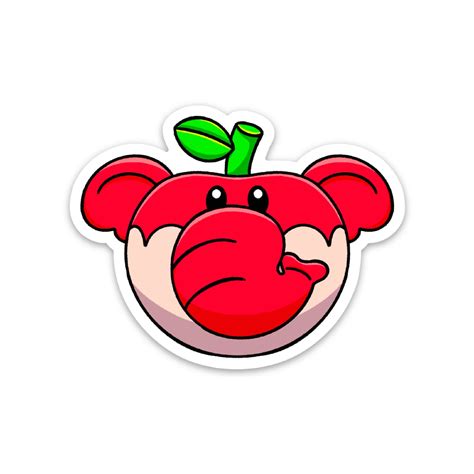 Mario Elephant Fruit Elephant Sticker Mario Wonder Mario Sticker Elephant Fruit