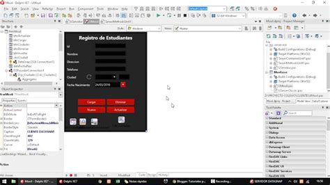Paso 5 Llenar Combobox Con Datasnap Mysql Youtube