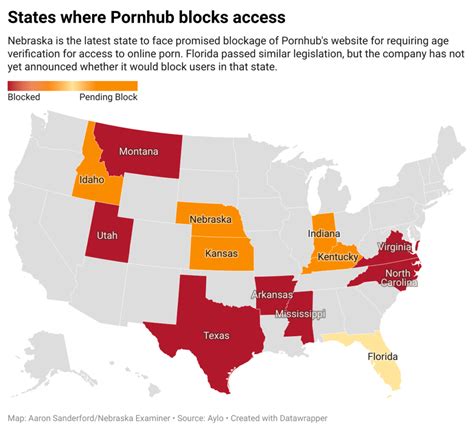 Pornhub Will Ban Nebraska Users After Passage Of Age Verification Law