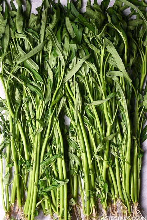 Water Spinach In Malay