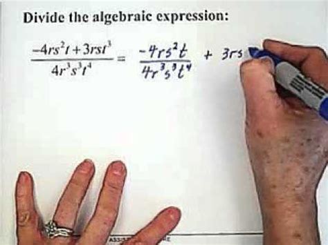 How To Solve Algebraic Division Equations Tessshebaylo