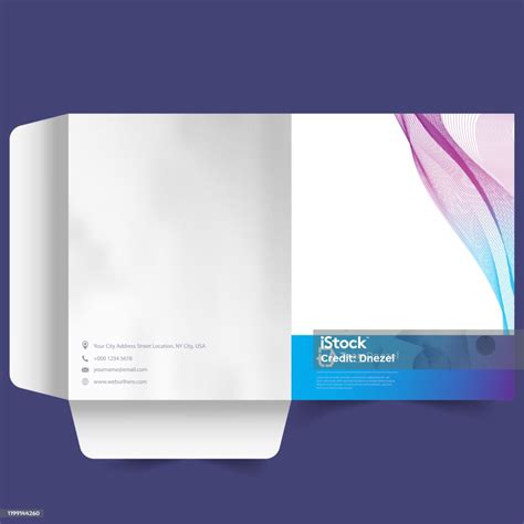 Folder Map Design With Colorful Background Stock Illustration Download Image Now File Folder