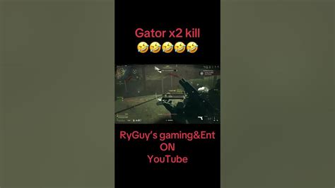 Gator Double Warzone Rgne Callofduty Firstpersonshooter Cod Videogame 1000iq Youtube