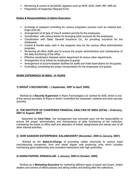 CV Of QA QC Senior Document Controller Cum Admin Executive PDF