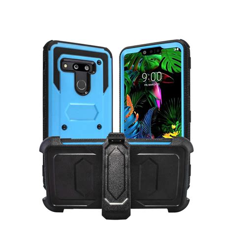 LG G8 Case LG G8 ThinQ Mignova Heavy Duty Shockproof Full Body Protection Rugged Hybrid Case