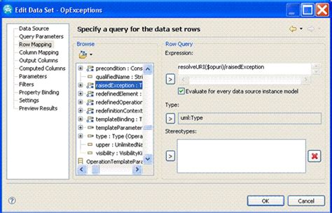 How To Create A Birt Report That Lists All Exceptions Thrown By Operations