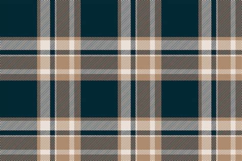 섬유 인쇄 포장지 선물 카드 또는 벽지에 대한 파란색 벡터 패브릭 질감의 격자 무늬 배경 체크 원활한 패턴 프리미엄 벡터