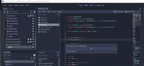 Godot Not Responding When Click Deploy To Android Issue Godotengine Godot GitHub