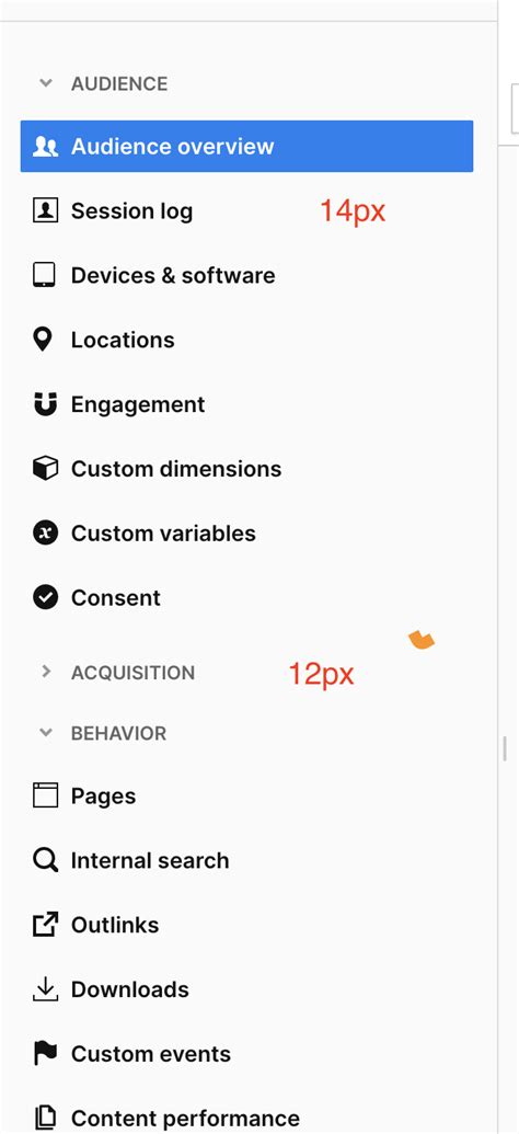 ui improvement left hand menu hierarchy request a feature and roadmap