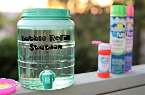 Easy Diy Bubble Refill Station