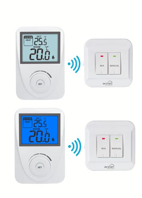 24 V Non Programmable Thermostat 868mhz Central Heating Temperature Sensor