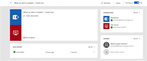 how to send data to on premises sql database using flow powerapps data gateways and connection