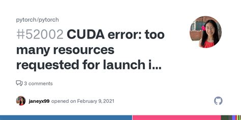 cuda error too many resources requested for launch in windows ci for cuda 11 2 · issue 52002