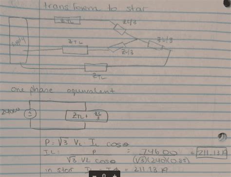 Phase And Line Current In Phase Circuits Physics Forums