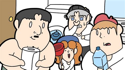 4차원 어른들 화장실편 병맛더빙 Youtube