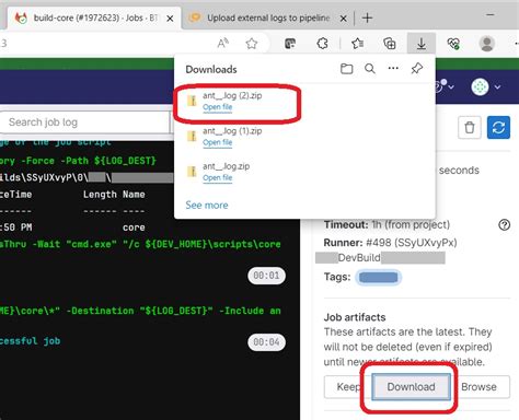 Upload External Logs To Pipeline Results Gitlab Cicd Gitlab Forum