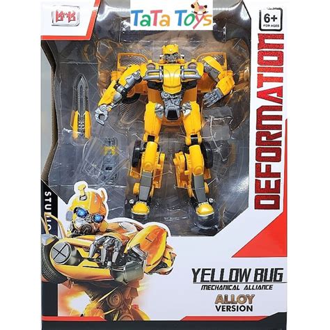 Jual Terbaru Bmb Robot Transformers Bumblebee Movie B 127 Vw Beetle Yellow Bug Shopee Indonesia