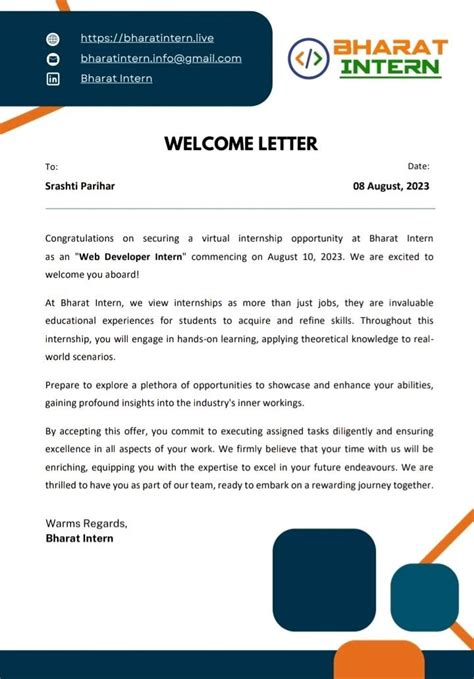 Srashti Parihar On Linkedin Bharatintern Bharatinternship Webdeveloper