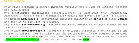 Solved Class Instructor This Class Contains Two