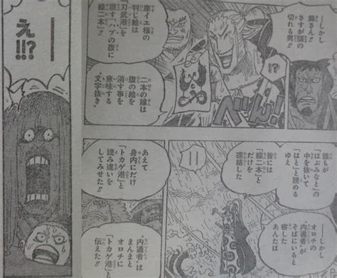 海贼王975话情报：狂死郎与堪十郎上演无间道，下周将会休刊 哔哩哔哩