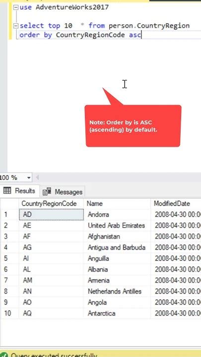 Sql Trick To Order By Multiple Columns Desc And Asc Datascience Coding Mssql Sqltips Youtube