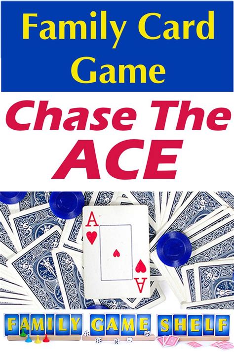 Easy Group Card Game Chase The Ace Fun Card Games Card Games Group Card Games