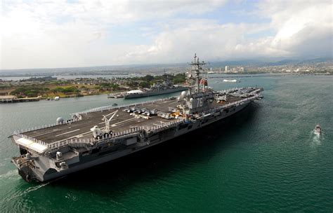 배경 화면 배 바다 차량 하와이 항공 모함 군함 유조선 파괴자 Uss Ronald Reagan 진주만