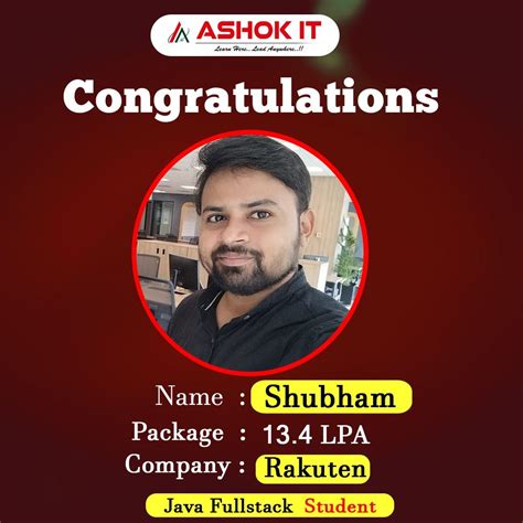 ashok it on linkedin java congratulations placements onlinetraining ashokit