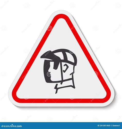 Face Shield Occupational Safety And Health Stock Vector Illustration