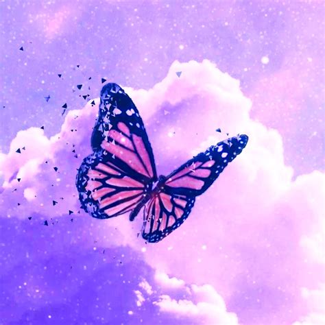 Purple Butterfly Artofit